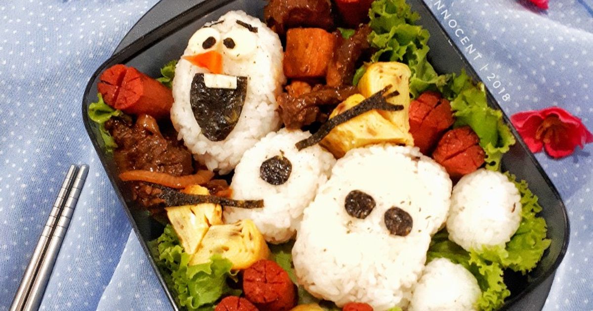 Resep Bento Olaf Frozen oleh Shinta D. Lestari - Cookpad