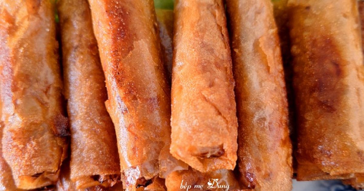 Vegetarian Corn Spring Rolls (Chả Giò Bắp Chay) Recipe by Kim Dung ...