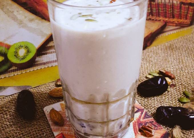 Dates Shake Recipe by Nazia Qureshi - Cookpad