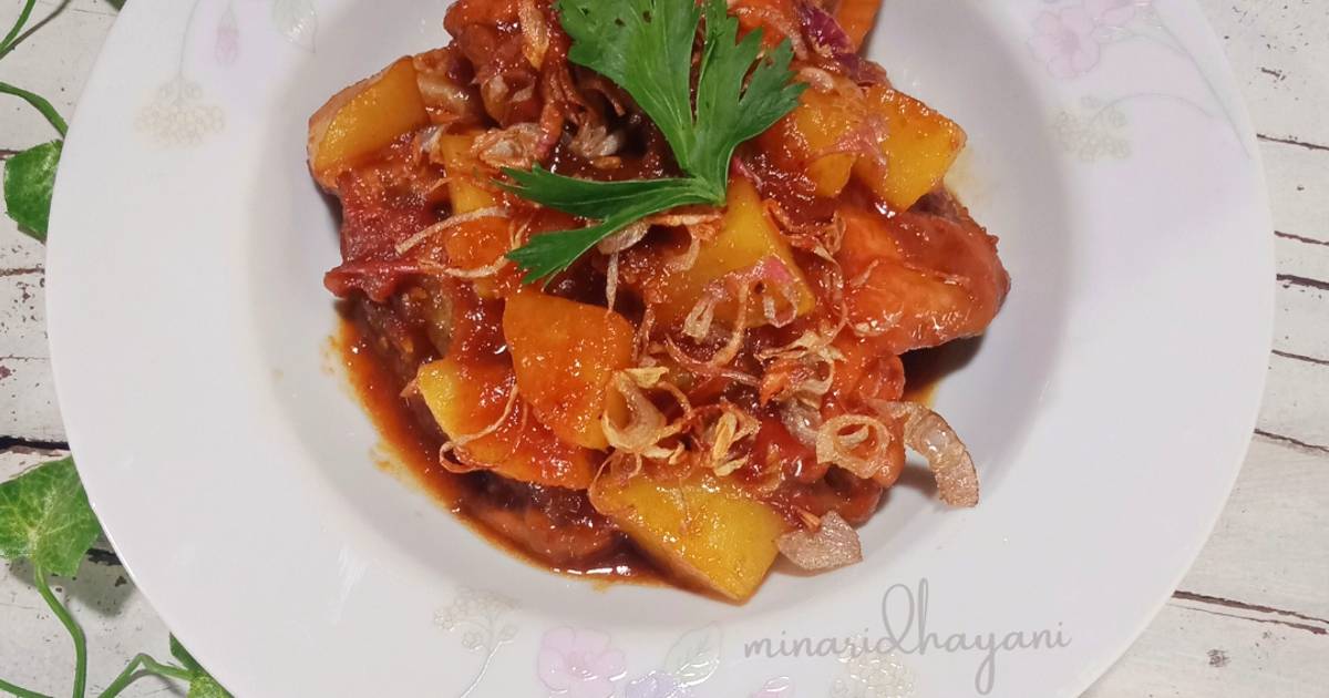 Resep Semur Sayap Kentang oleh Mina Ridhayani - Cookpad