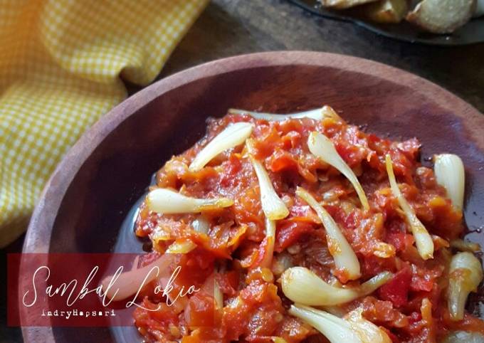 Resep Sambal bawang rambut/Lokio/bawang batak oleh Indry Hapsari - Cookpad