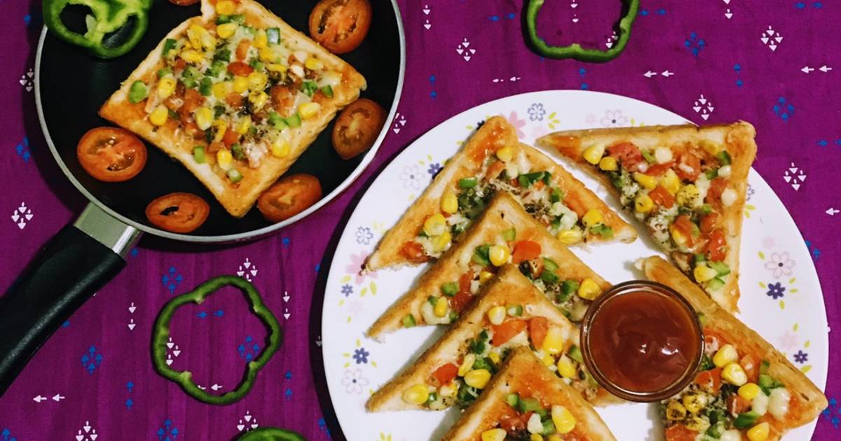 Vegetable Toast Recipe by Sudipa Gope - Cookpad