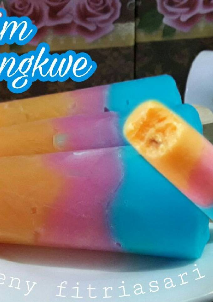 Resep Es krim hunkwe oleh Reny Fitriasari - Cookpad