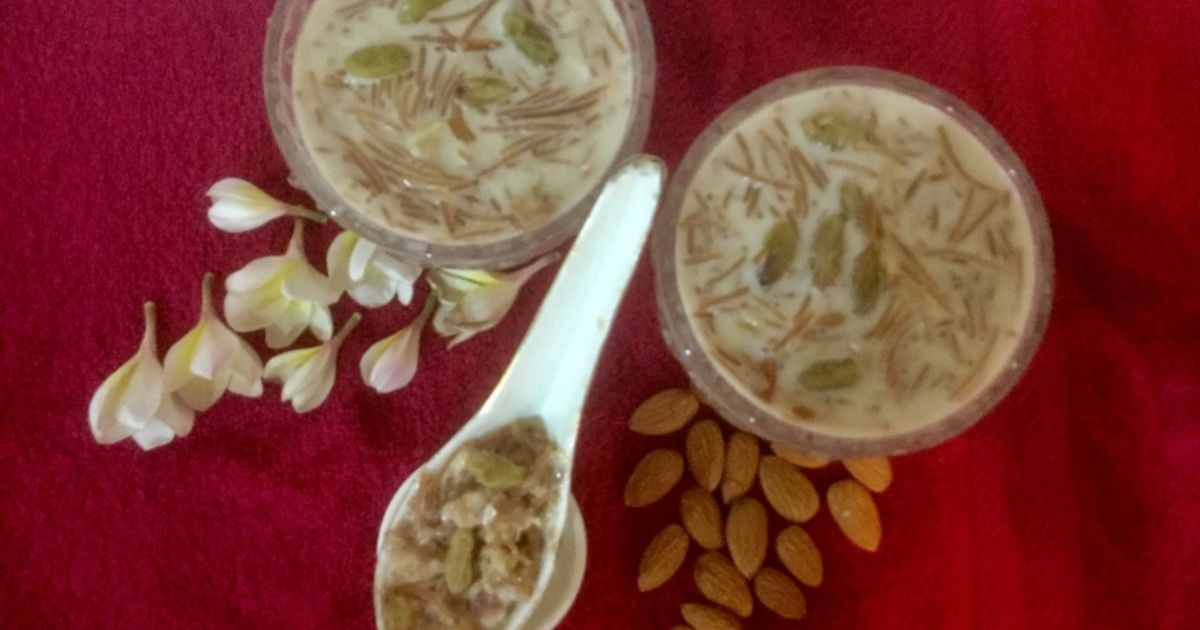 Sheer Khorma Recipe by Sadhana Mohindra - Cookpad