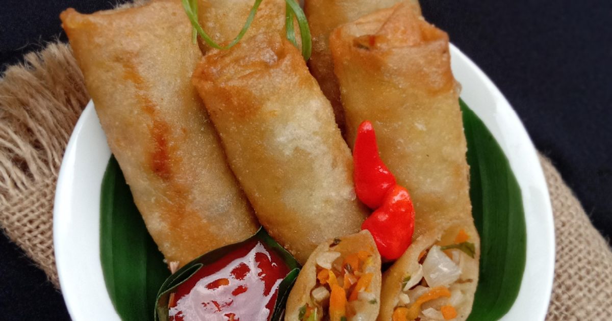 Resep Lumpia Sayur Khas Bali oleh Evis Dewi Sarwendah - Cookpad