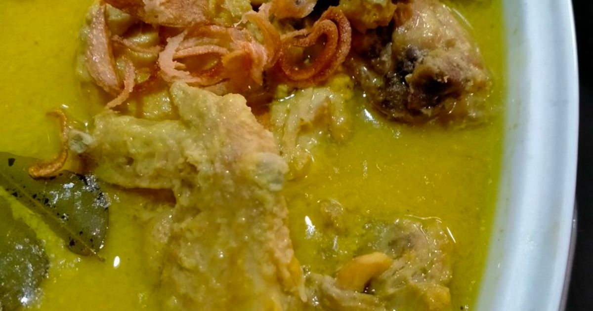 Resep Opor Kuning Ayam oleh Deedee Rasuan - Cookpad