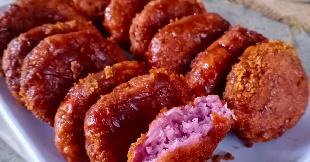Resep Getas Ubi Ungu oleh Yuyun S - Cookpad