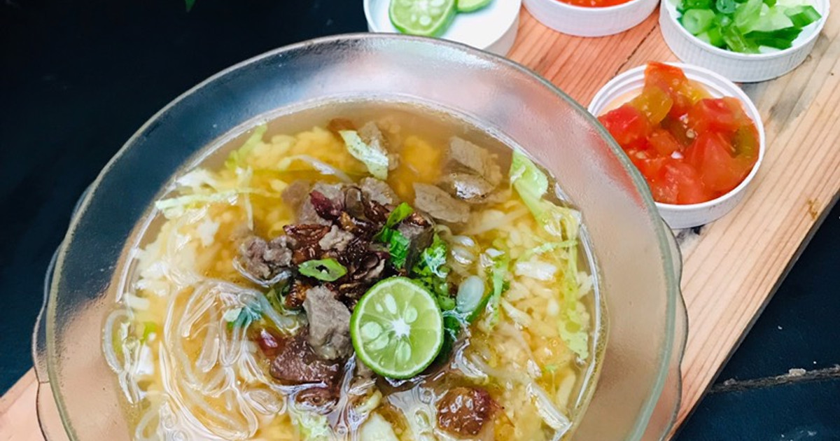 Resep Soto Daging Kuah Bening oleh anif agustina - Cookpad