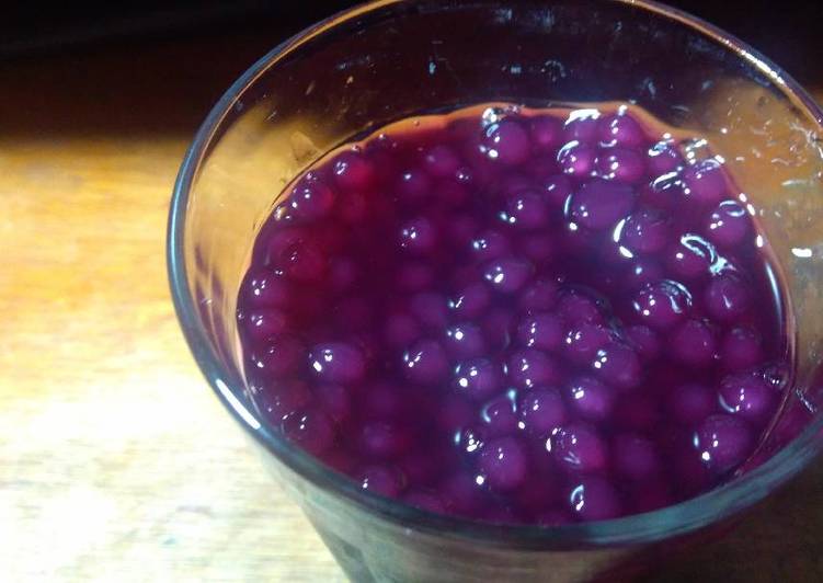 Sagu de Vinho Tinto Receita por Thais Lima - Cookpad