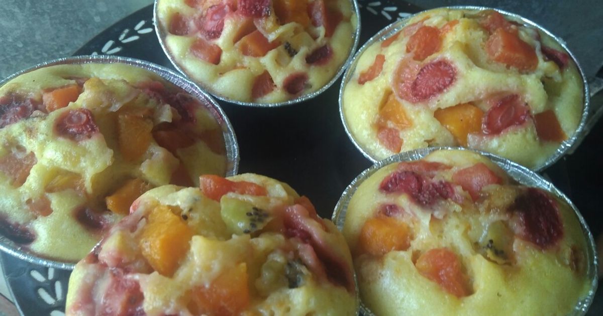 Resep Fruit Pastry Cake oleh Haru 💙 - Cookpad