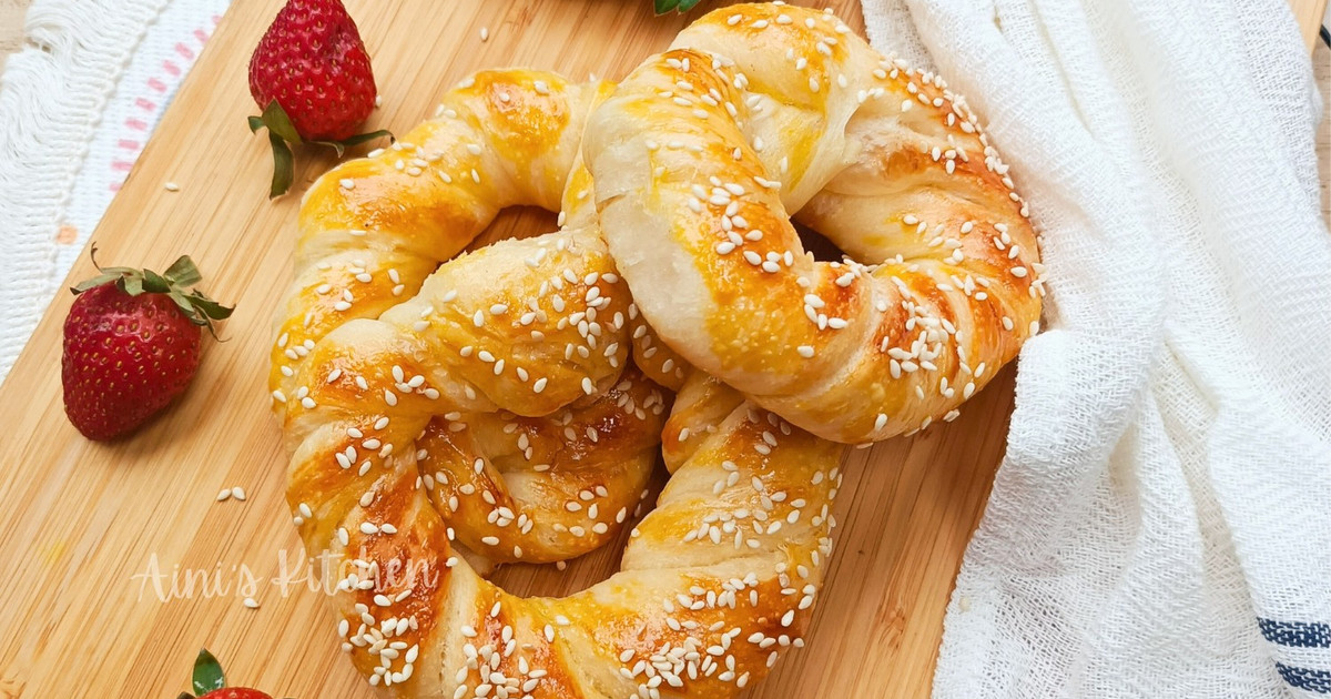 Resep Açma Turkish Bread No Mixer oleh Aini's Kitchen - Cookpad