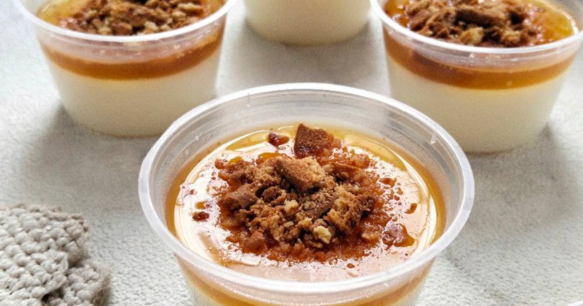 Resep Puding Karamel Regal oleh Daniar - Cookpad