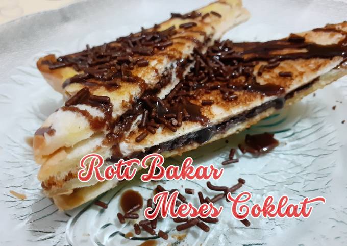 Resep Roti Bakar Meses Coklat oleh Mama Rara - Cookpad