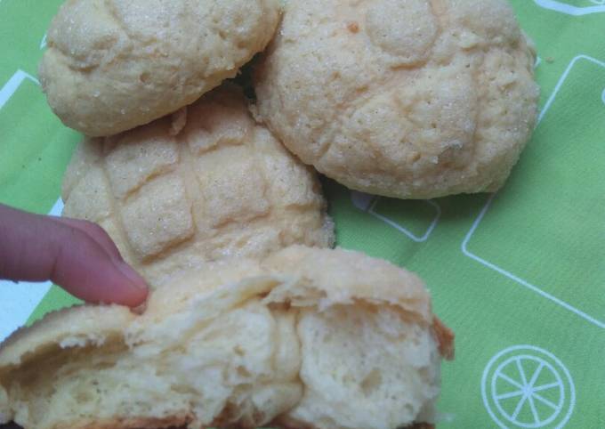 Resep Roti melon dorami oleh Nadine syahira - Cookpad