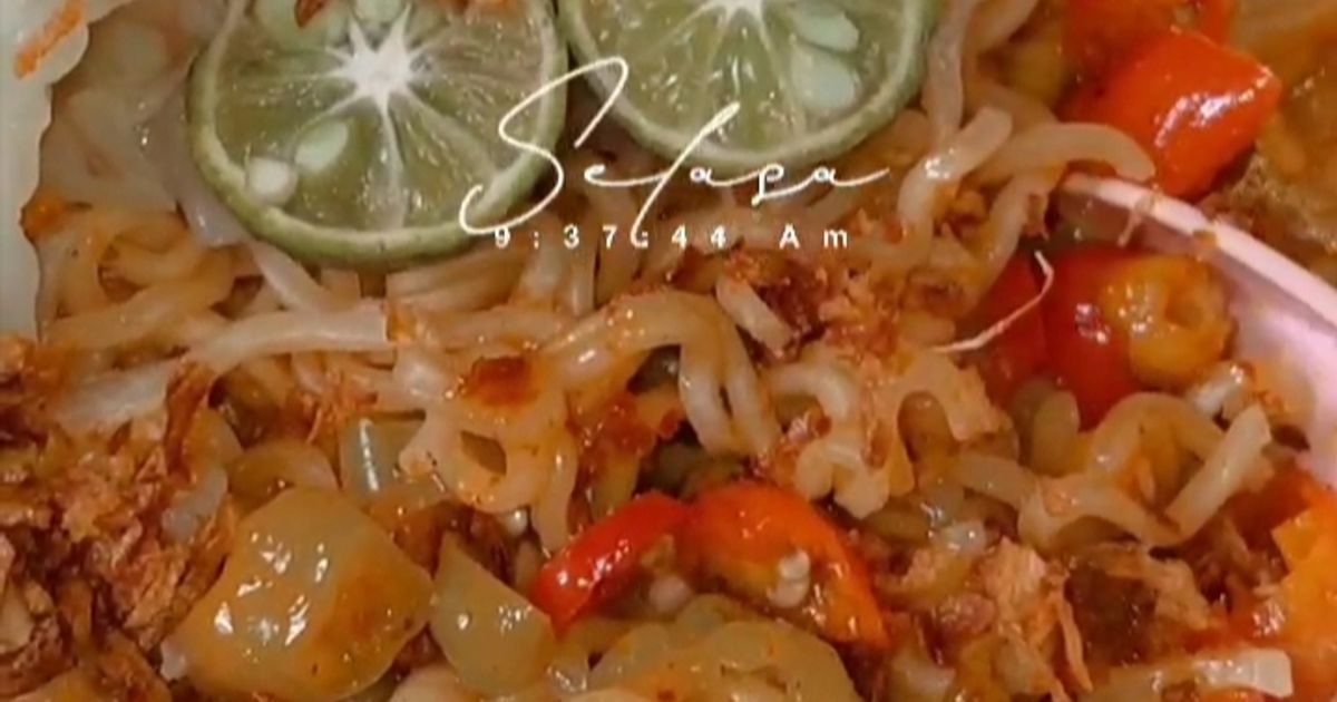 Resep Mie Kuah Merapi oleh Ninaa Karlina MamiiJonas - Cookpad