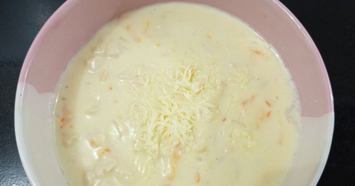 Resep 499. Sup Krim Ayam Keju (Chicken Cheese Cream Soup) oleh Vifya ...