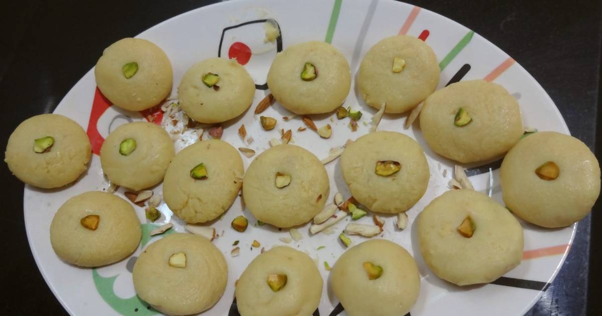 Milk Peda Recipe by Payel Mukherjee - Cookpad
