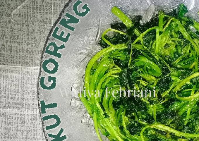 Resep Jukut Goreng / Selada Air Goreng oleh Widiya Febriani - Cookpad