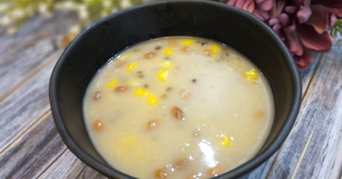 Resep Bubur Jagung Campur oleh Nora Azizah - Cookpad
