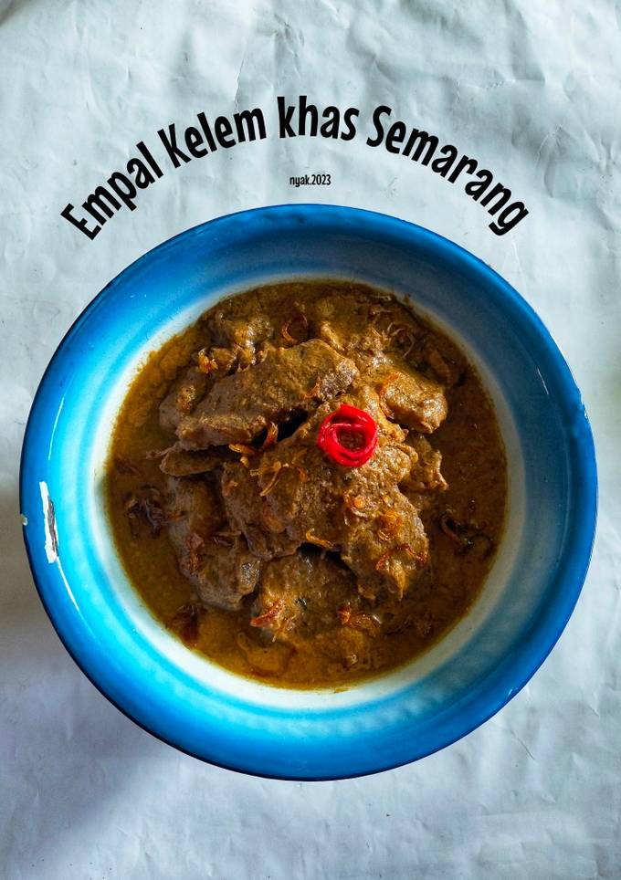 Resep Empal Kelem khas Semarang oleh Nyak Haikal - Cookpad
