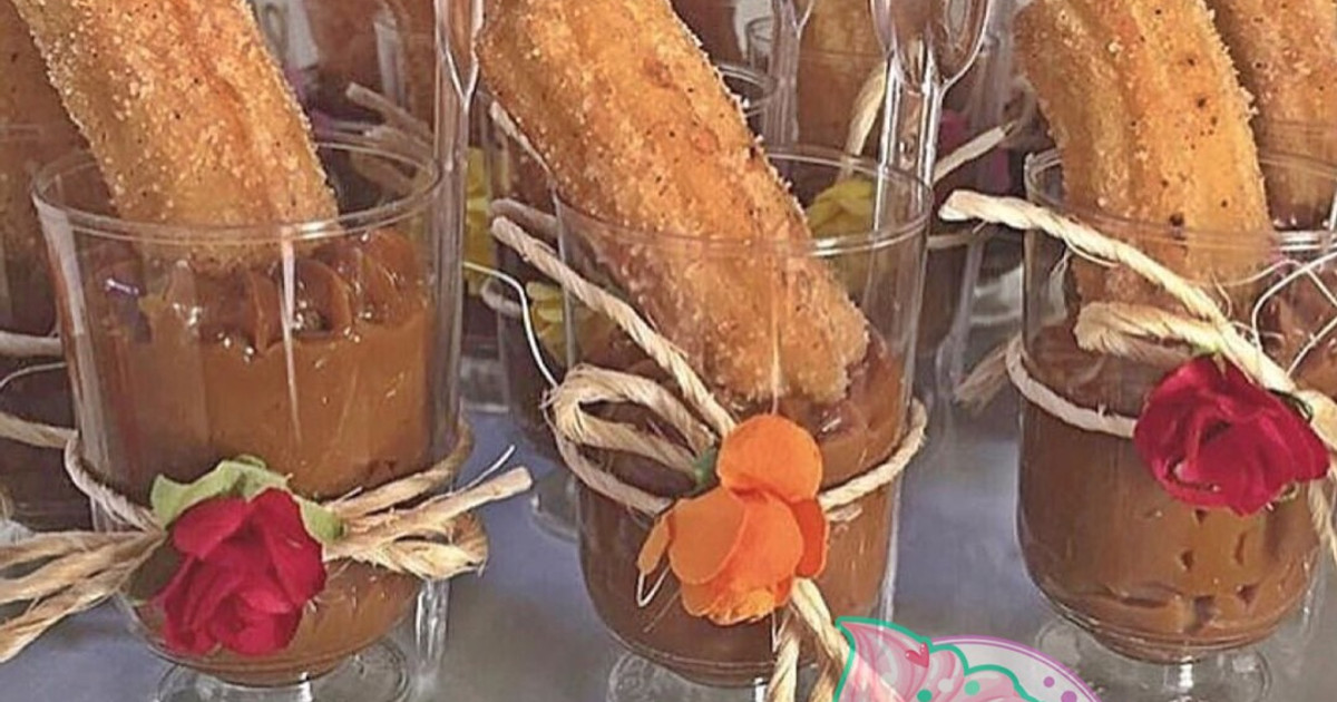 Shots De Churros Con Dulce De Leche Receta de @greymisbakery- Cookpad