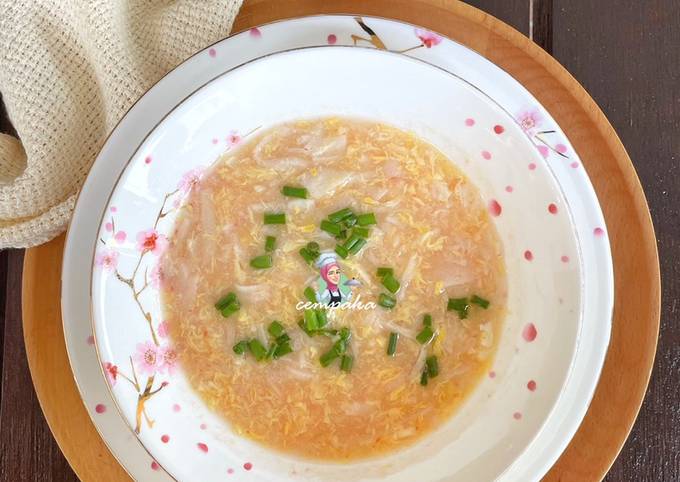 Resipi Sup Telur oleh Cempaka Putih - Cookpad