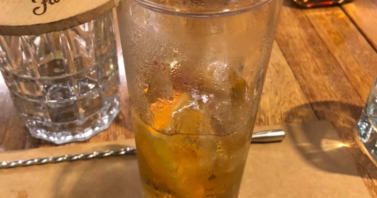 Flor Ginger - Trago a base de ron Receta de Franco Plaza- Cookpad