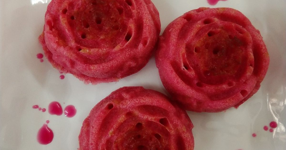 Rose Muffins Recipe by Sneha Seth - Cookpad
