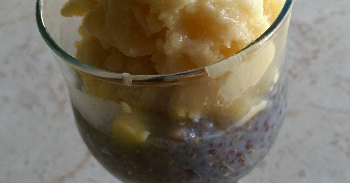 Barbadine Ice Cream And Chia Seeds Recipe by Gaytree Maharaj - Cookpad