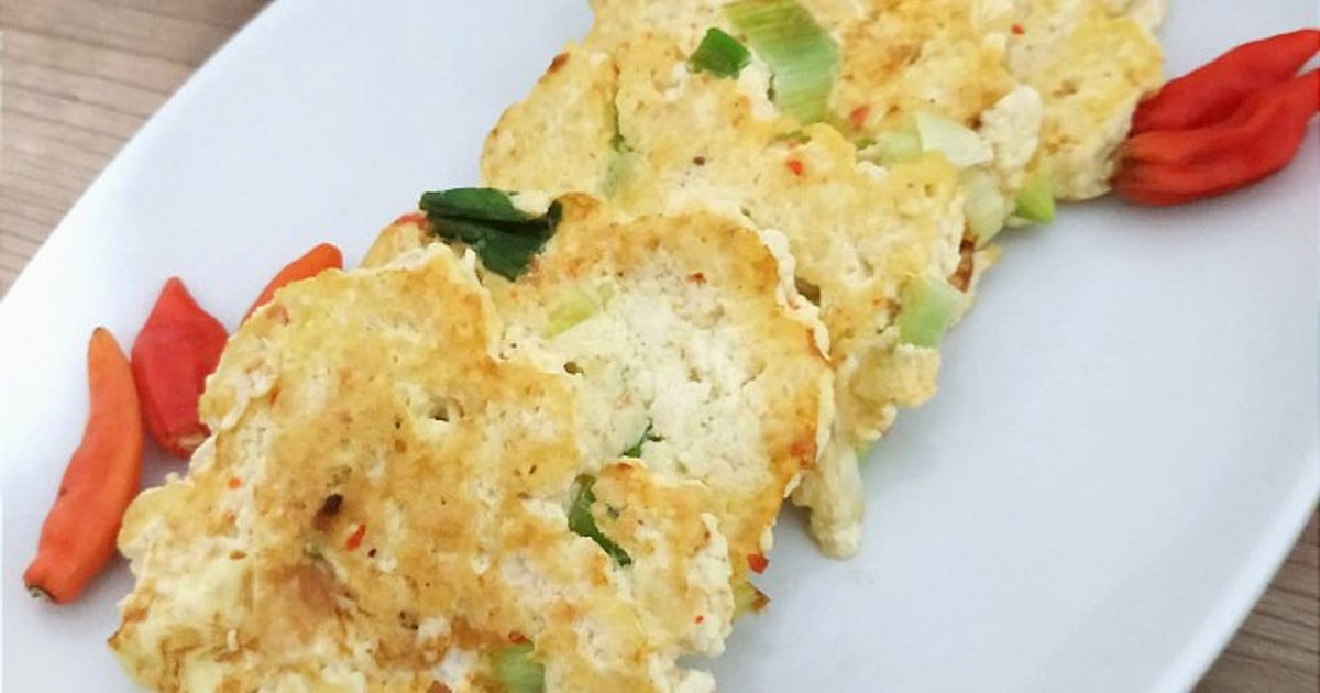 Resep Tahu Telur Panggang No Oil (Menu Diet) oleh Dapur Jessie - Cookpad