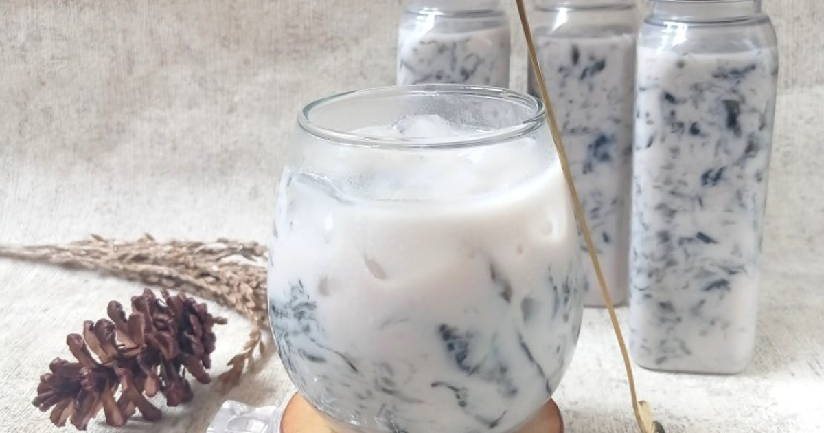 Resep Es Lumut Cincau oleh Febry Caturia - Cookpad