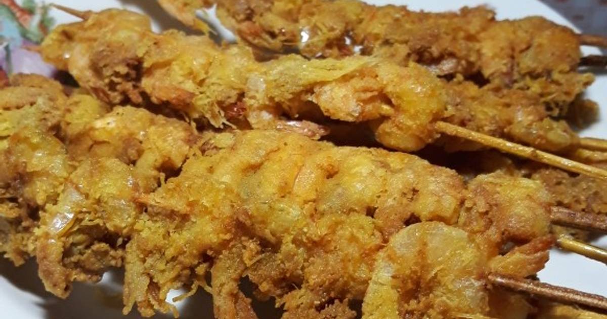 13 resep sate udang goreng enak dan mudah - Cookpad
