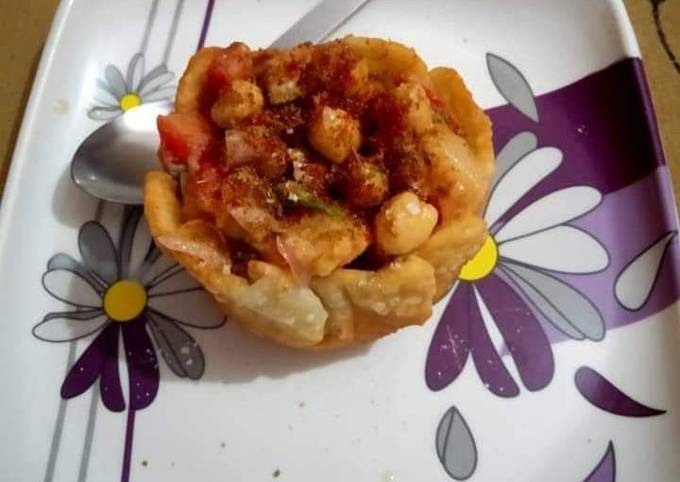 Katori chat Recipe by Renu Kumar - Cookpad