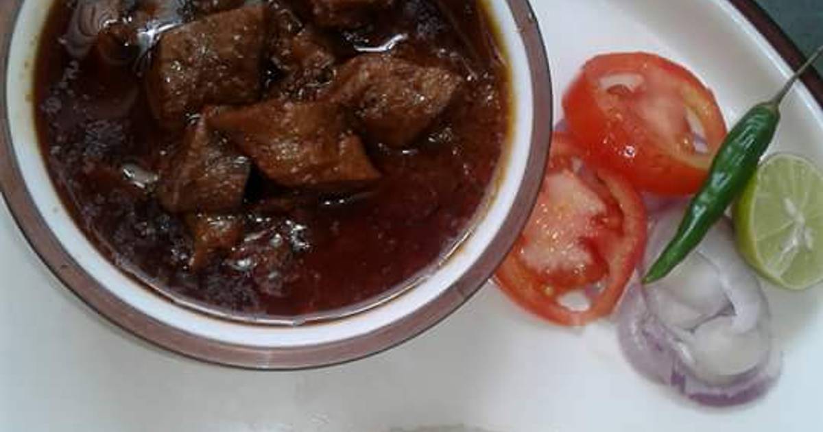 Soya chikka rogan josh Recipe by .Hema Valecha Kukreja - Cookpad