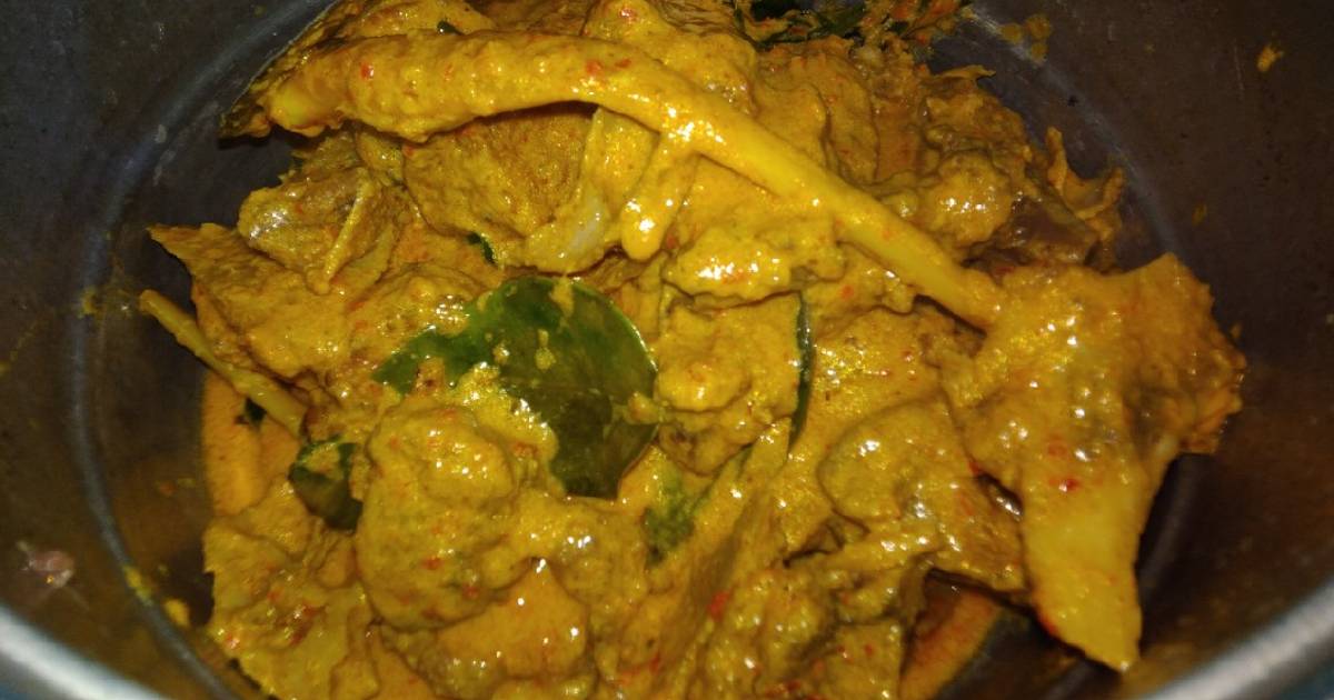 Resep Gulai tunjang & tetelan sapi oleh Intan Ali - Cookpad