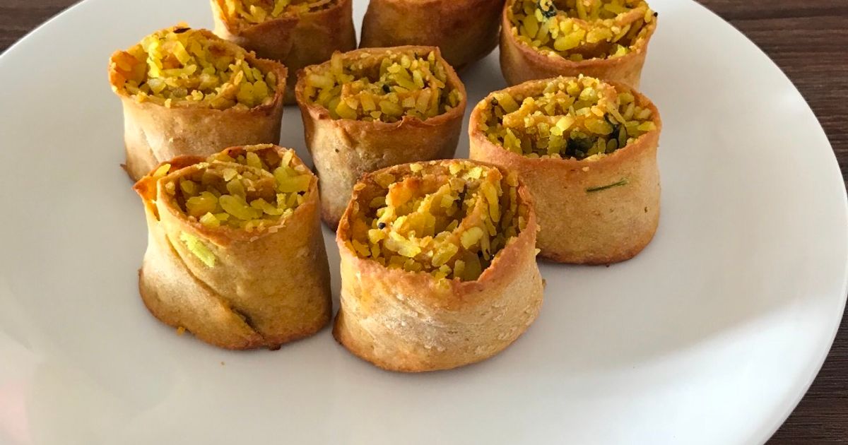 Healthy Leftover Poha Roll Recipe by Ashwini Shaha - Cookpad