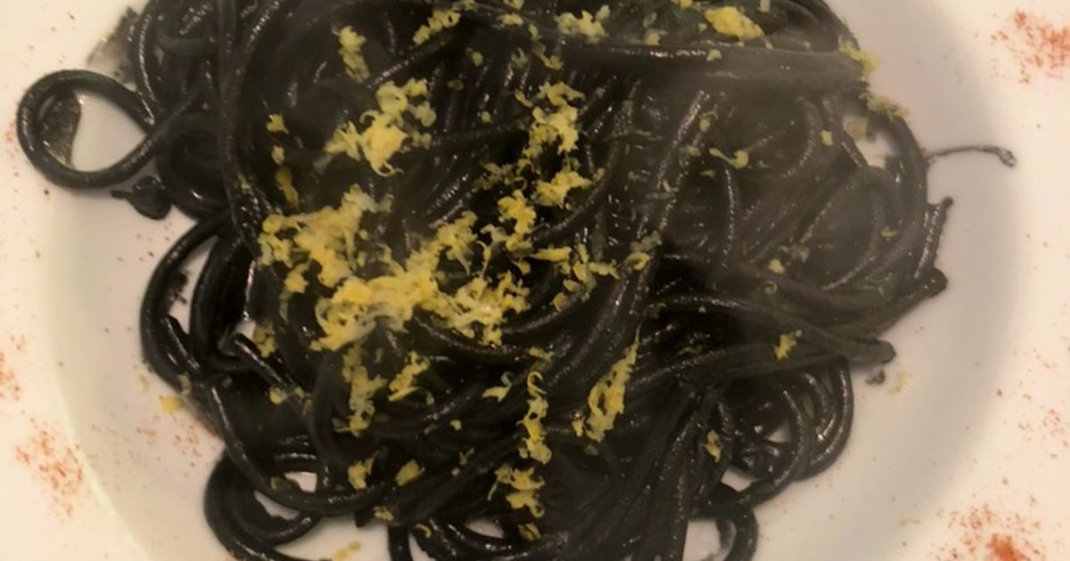 Spaghetti With Squid Ink Recipe by Paolobertoncin