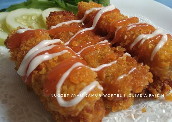 Resep 368) Stik Nugget Ayam Jamur Wortel oleh Oliveia Faizin - Cookpad