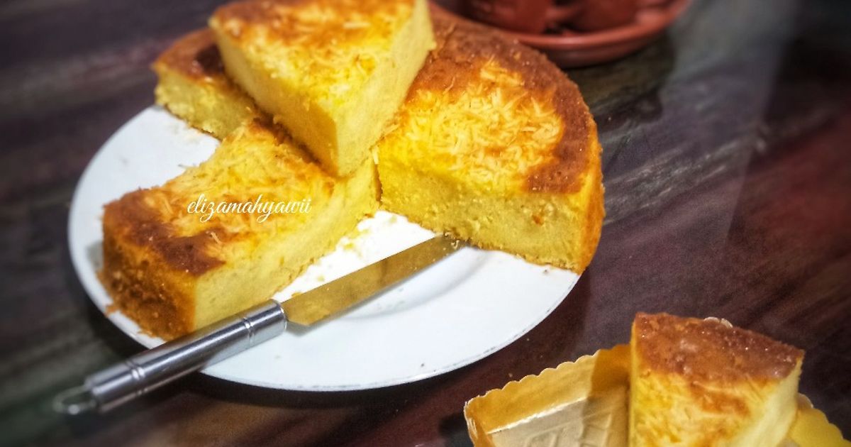 Resep Cheese Sponge Cake oleh 🪻Eliza_Mahyawi🪻 - Cookpad