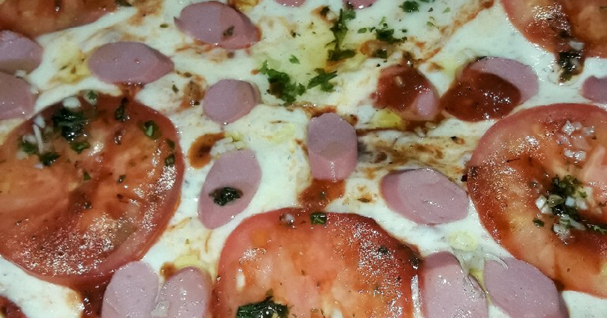 Pizzas Casera Media Masa C/ Jamón, Queso, Tomate Y Fugazzeta! 🍕 Receta ...