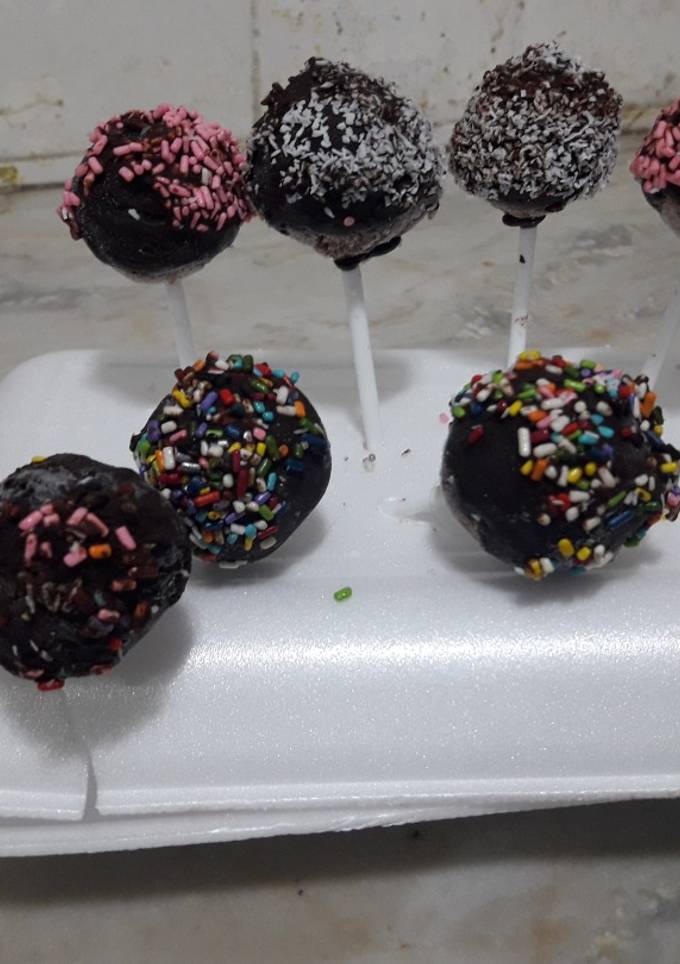 Cake pops - chupetin de trufas Receta de Yani- Cookpad