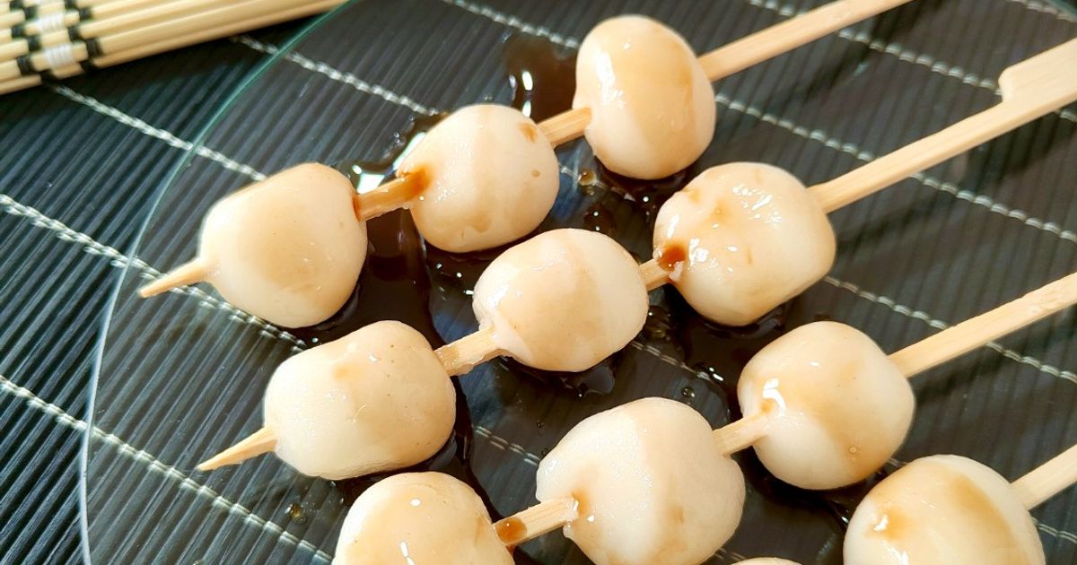Dango Mitarashi Receta de Encar- Cookpad
