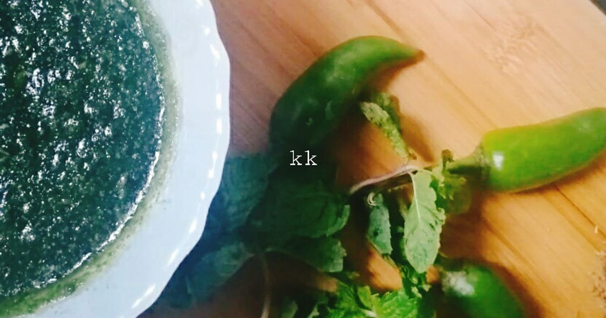 Hari Chutney Recipe by KK - Cookpad