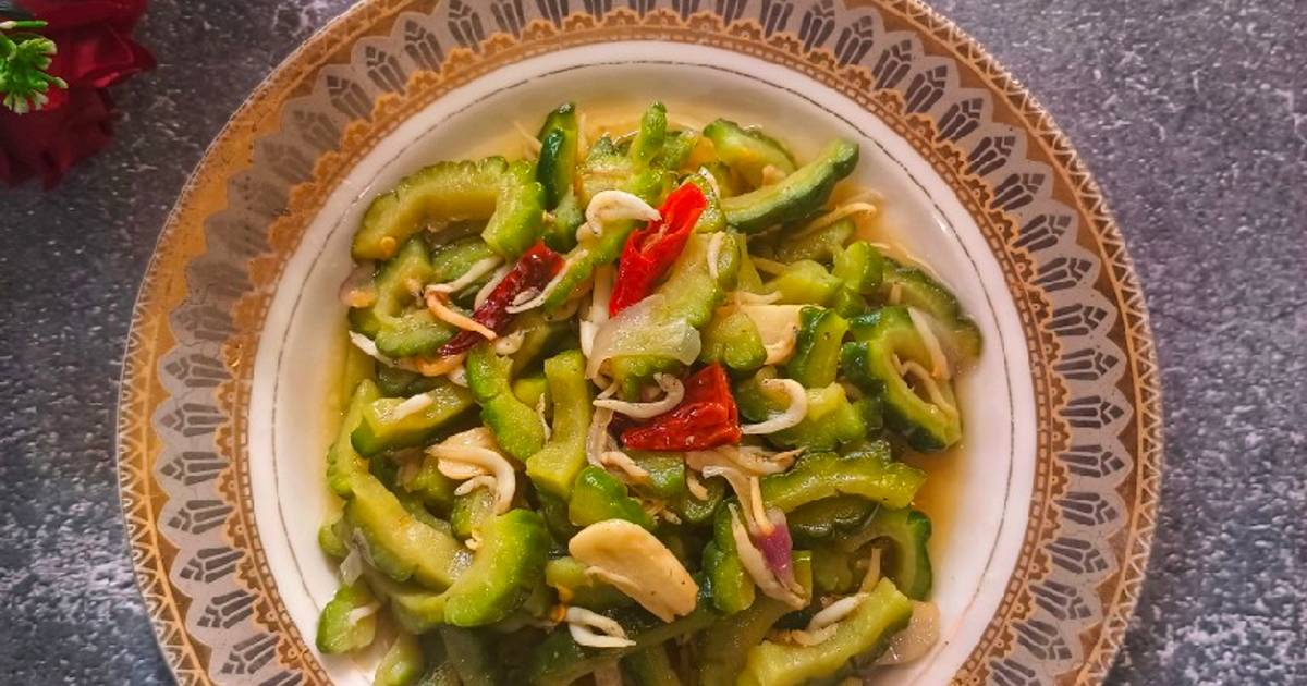 Resep Tumis Pare Teri oleh Syahara Kitchen - Cookpad