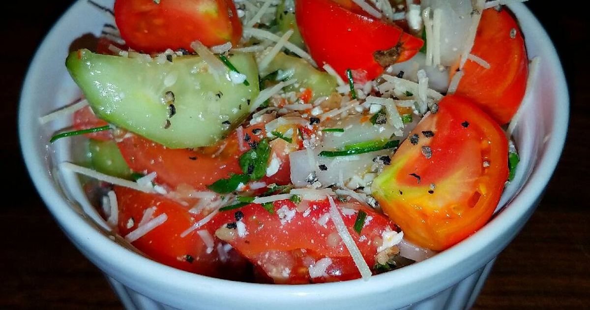 Mike's 5 Minute Tangy Chilled Salad Recipe By Mmobrien