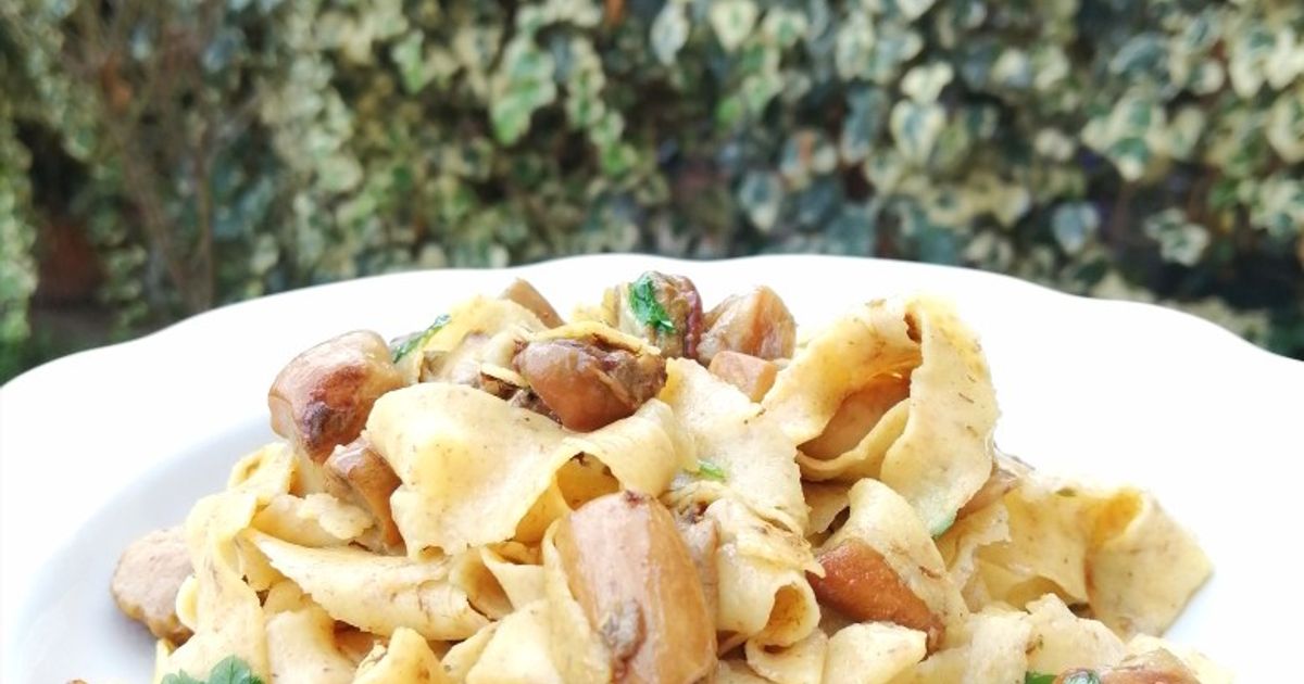 Ricetta Tagliatelle Integrale Fatte In Casa Con I Funghi Porcini di ...