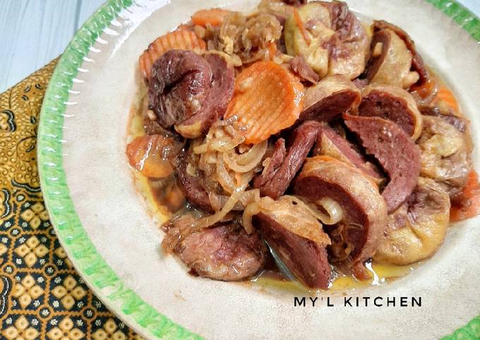 Resep Rollade Saus Teriyaki oleh My'L Kitchen ( Libi ) - Cookpad