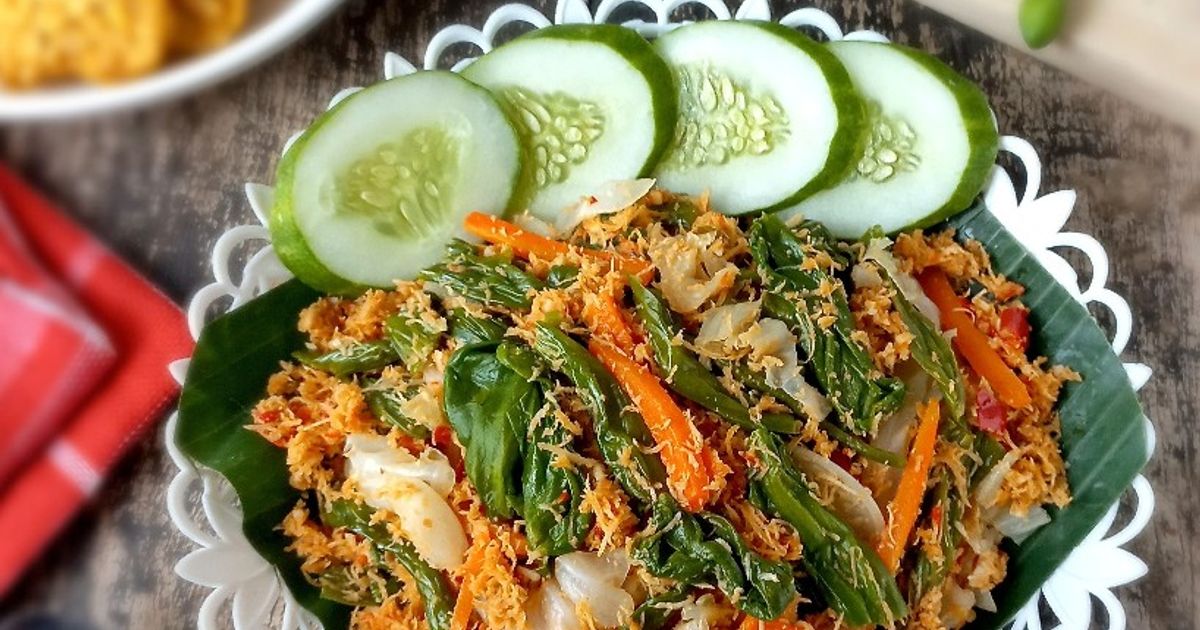 Resep Urap Genjer oleh Vey Alodia's Kitchen - Cookpad