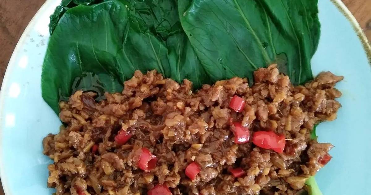 6.840 resep sawi daging cincang enak dan mudah - Cookpad
