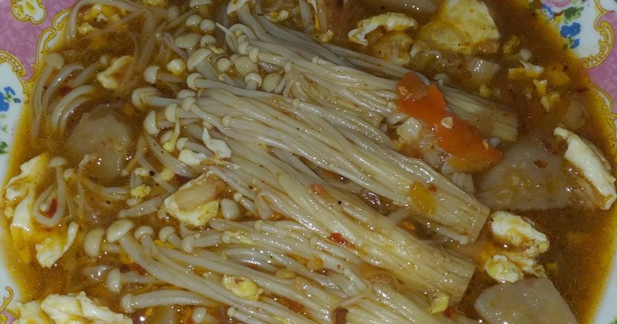 Resep Enoki Kuah oleh Jeng Arum - Cookpad